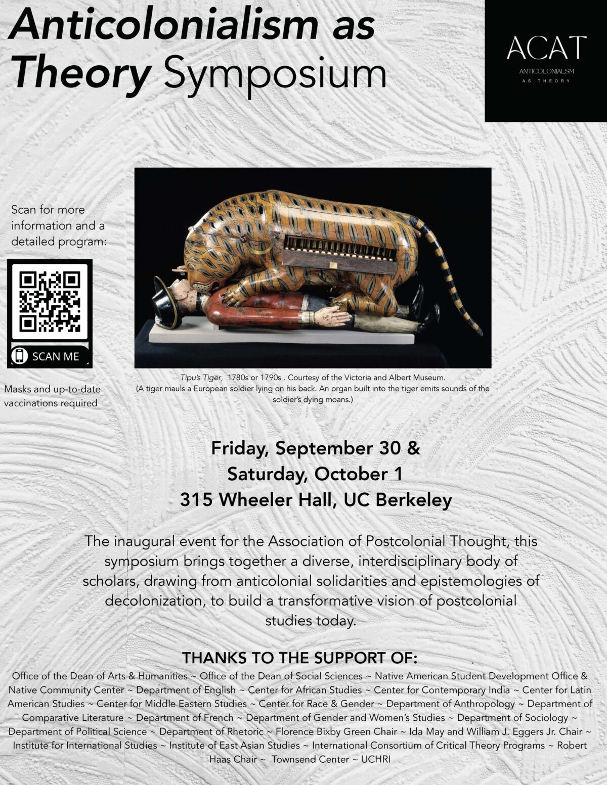 Anticolonialism as Theory Symposium - International Consortium of ...
